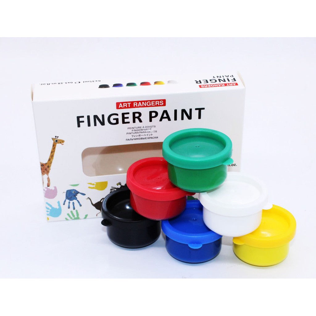 FINGER PAINT 6COL SET (BOMEGA) – Premium Stationers
