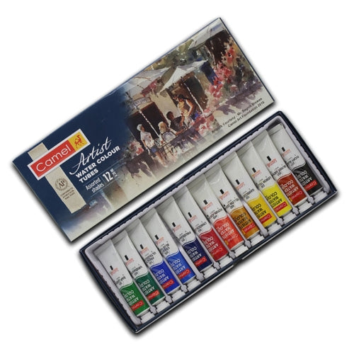 Camel Artist Water Colour Tubes 12colour Set – Premium Stationers