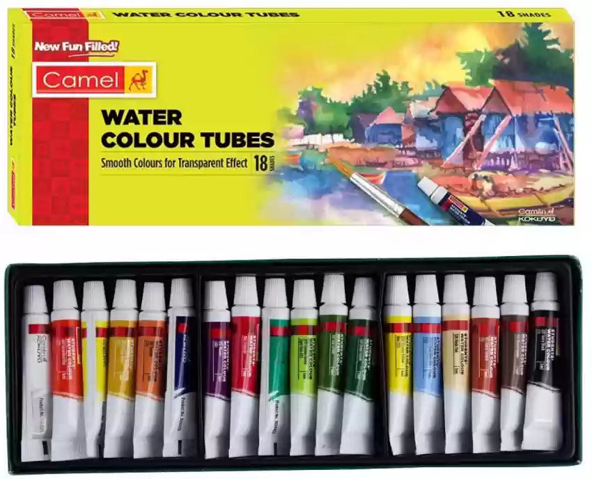 Camel Water Colour Student 18Colour Set – Premium Stationers