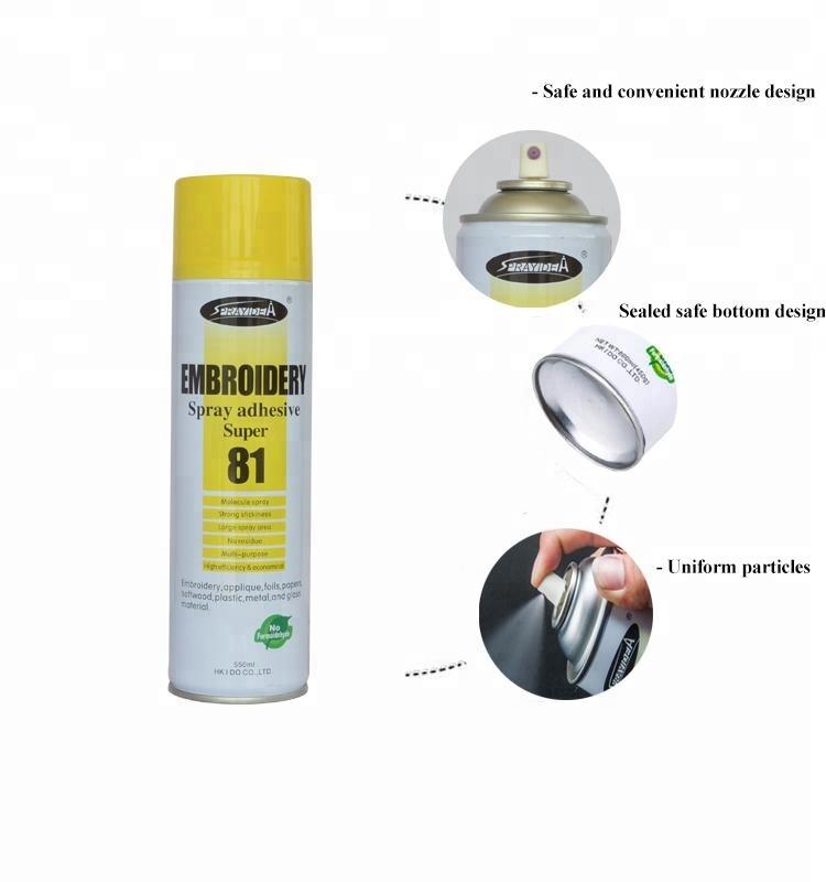 Sprayidea Embroidery Super 81 Spray Adhesive 550ml – Premium Stationers