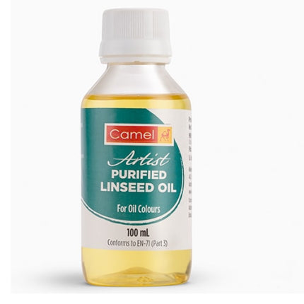 Camel Artist Purified Linseed oil 100ml – Premium Stationers