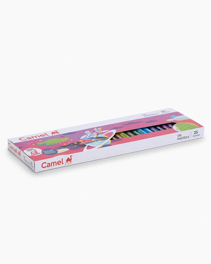 Camel Oil Pastels 25Colours Set – Premium Stationers