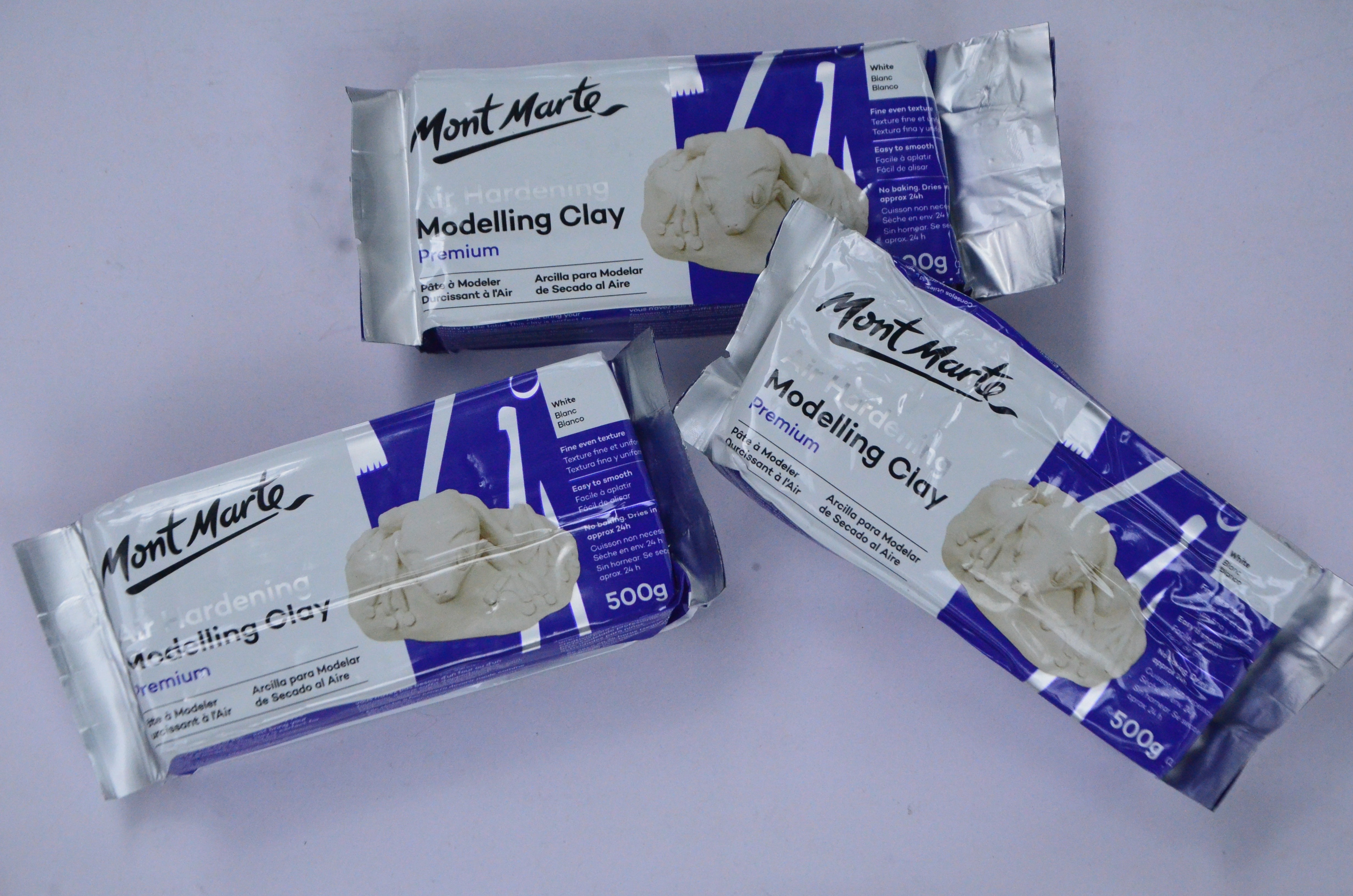 Mont Marte Modelling Clay 500g (Air Hardening) – Premium Stationers