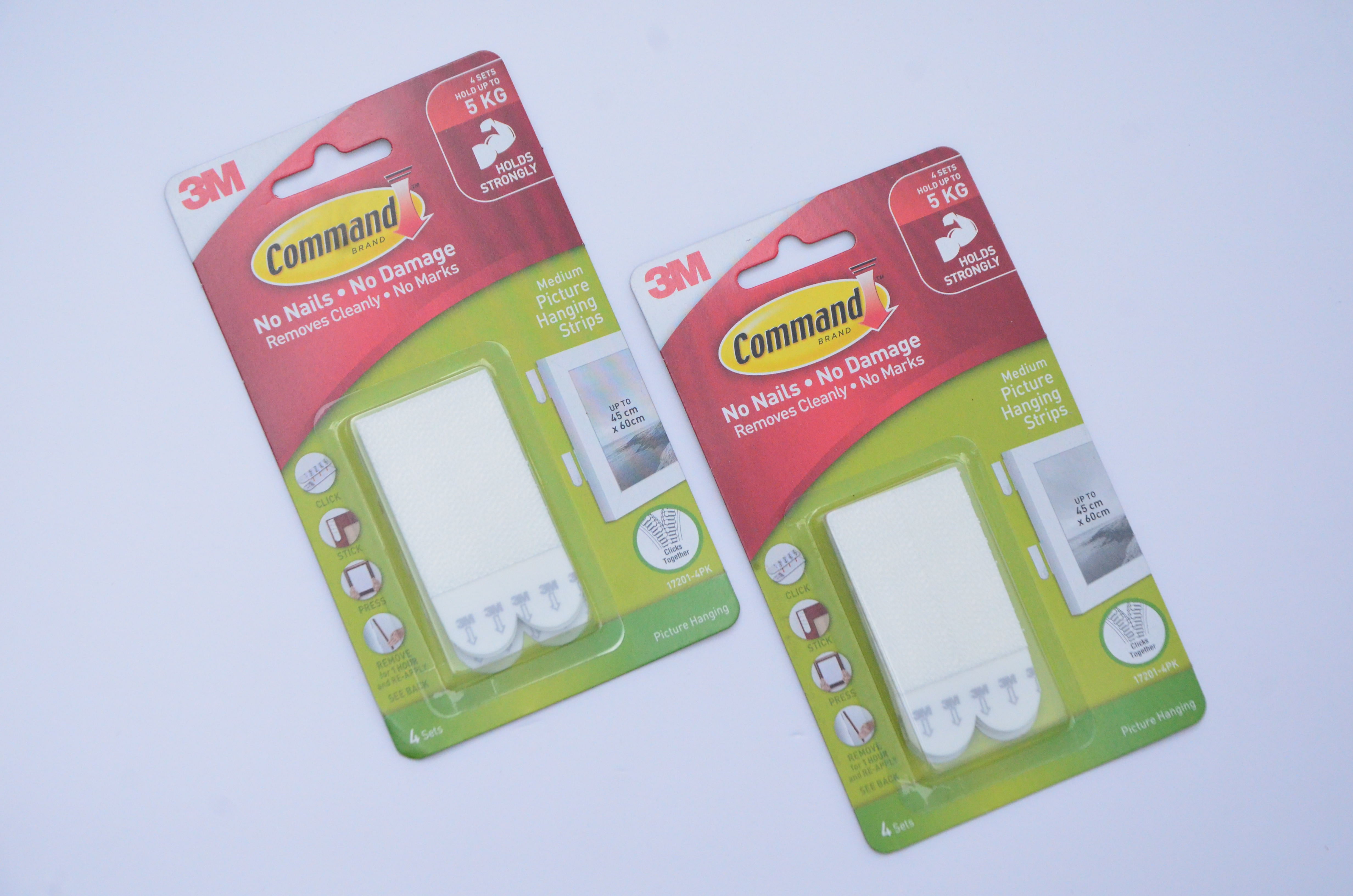 3M Command Strips (17201-4PK) – Premium Stationers