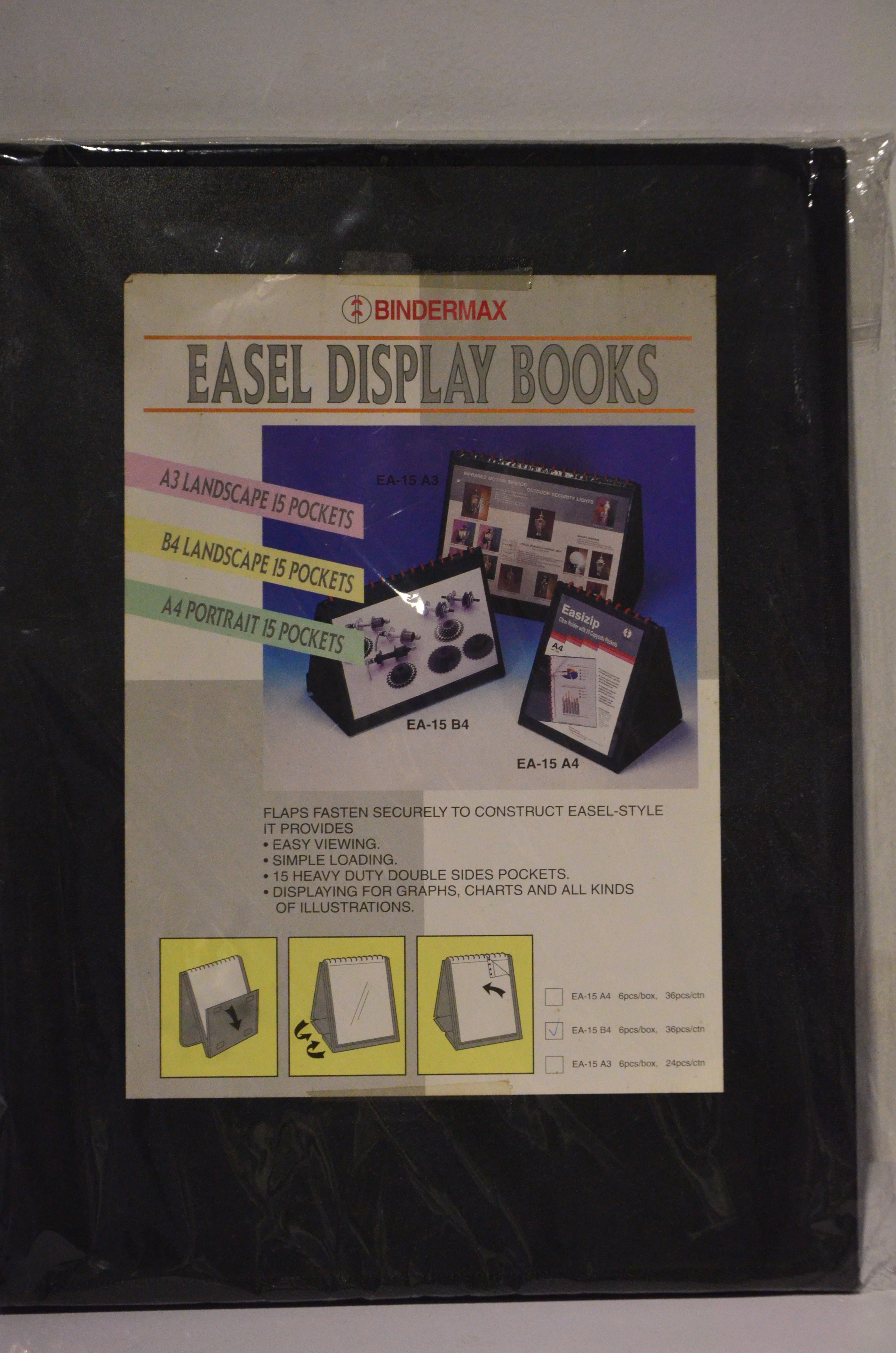 Bindermax Clear Display Book B4 – Premium Stationers