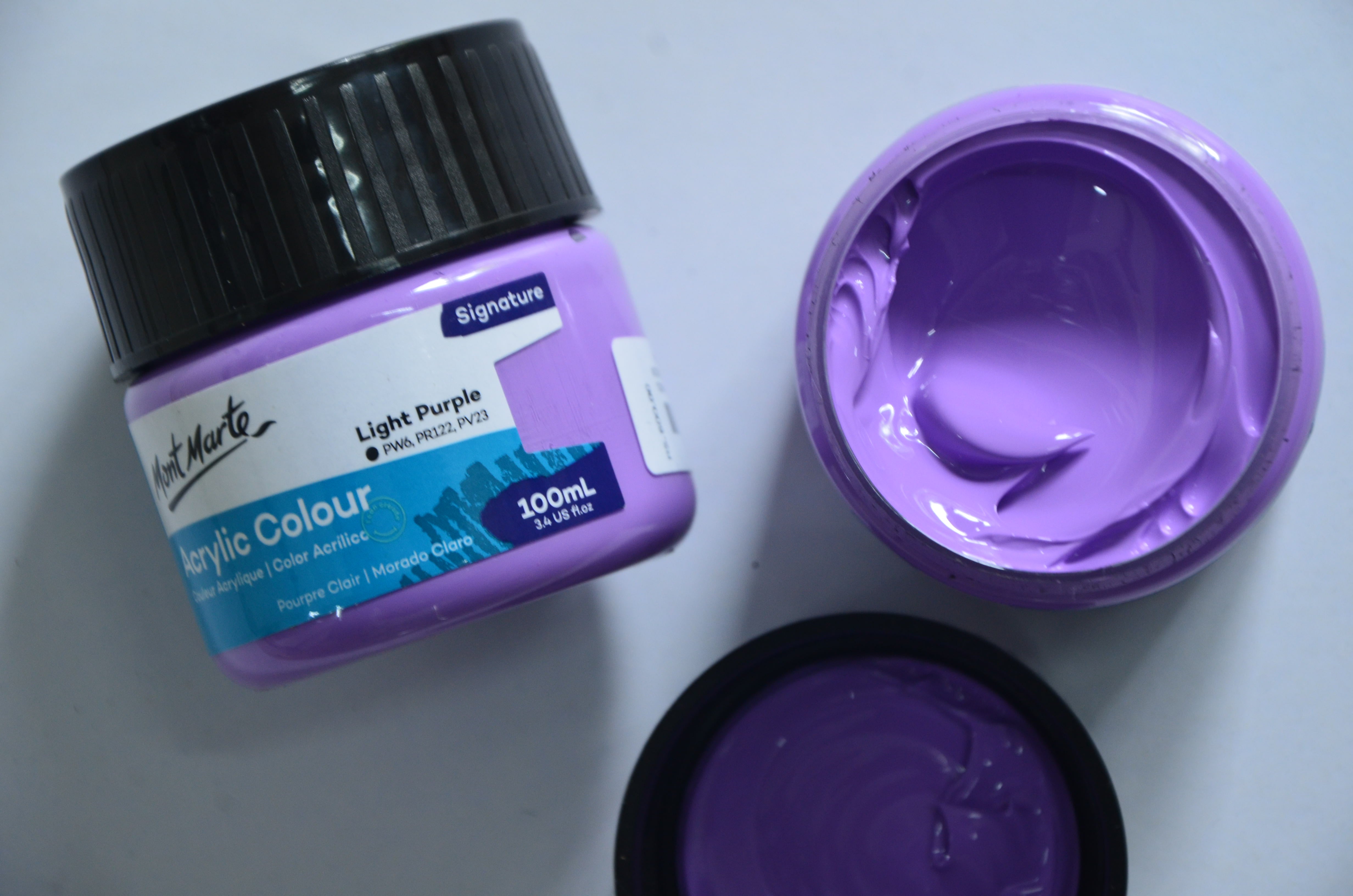 Mont Marte Acrylic Paint 100ml (Light Purple) – Premium Stationers
