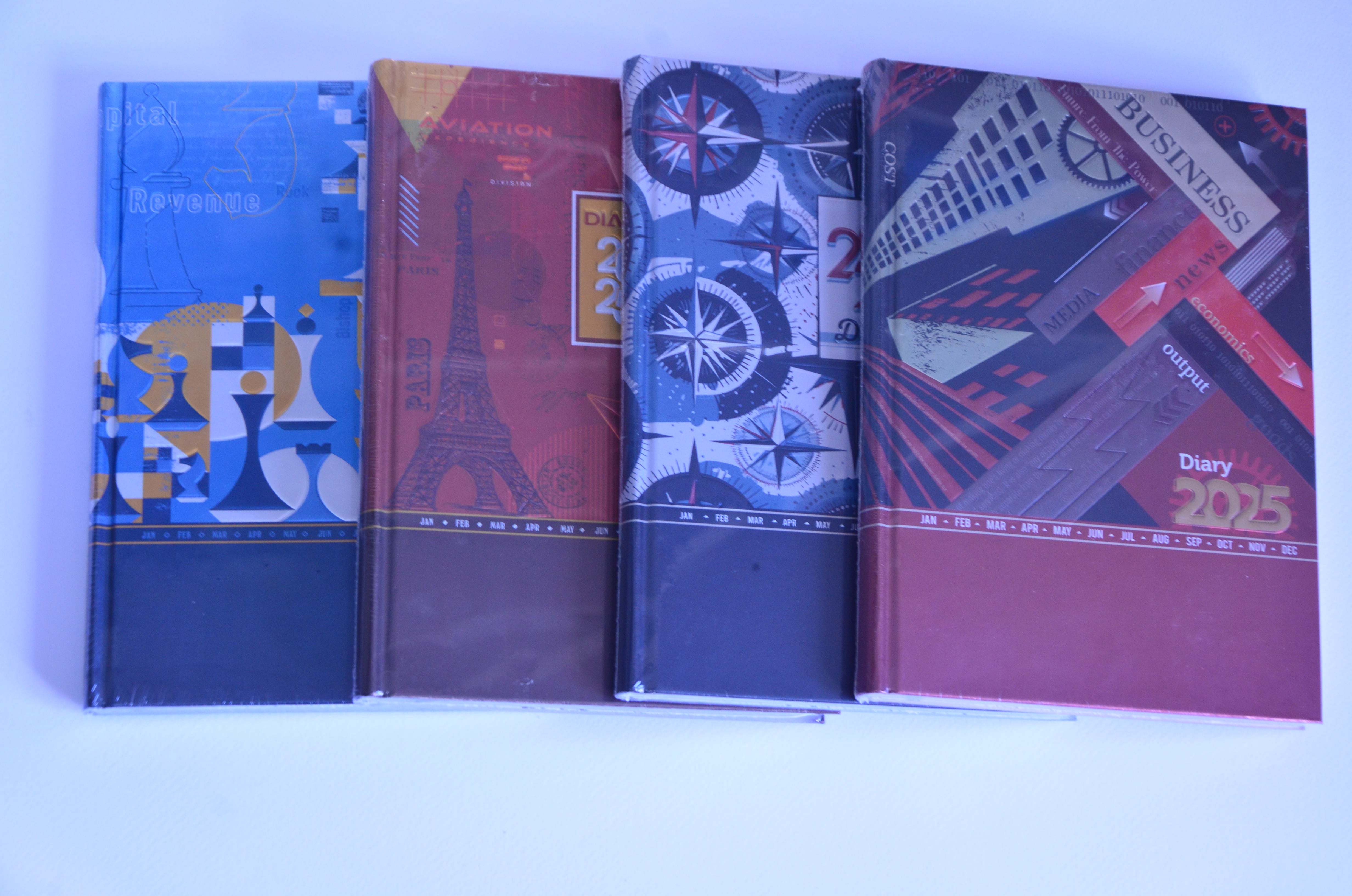 Matrikas Diary A5 Size 2025 Metallic – Premium Stationers