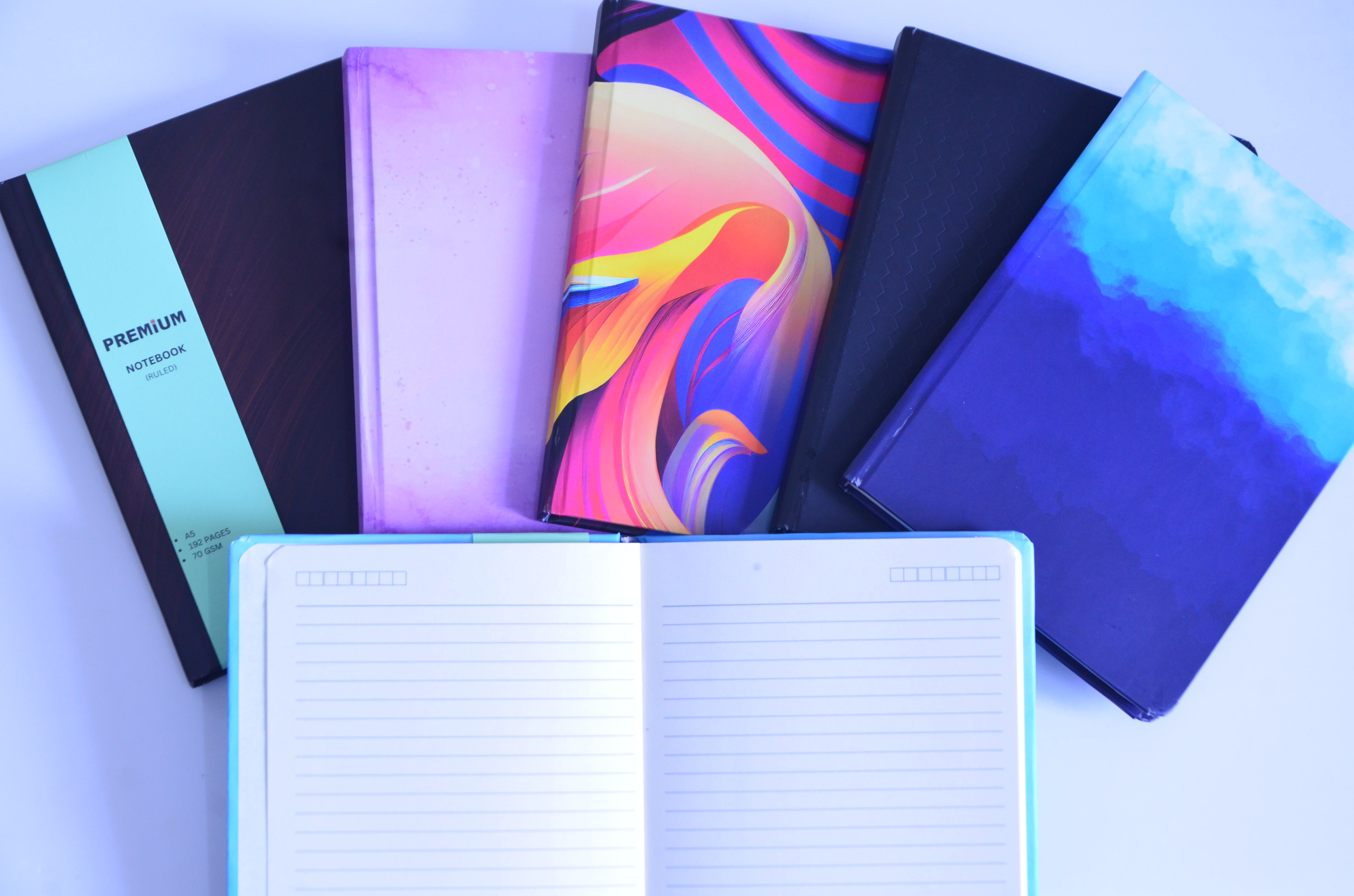 Premium Notebook A5 Hard Cover Ruled – Premium Stationers