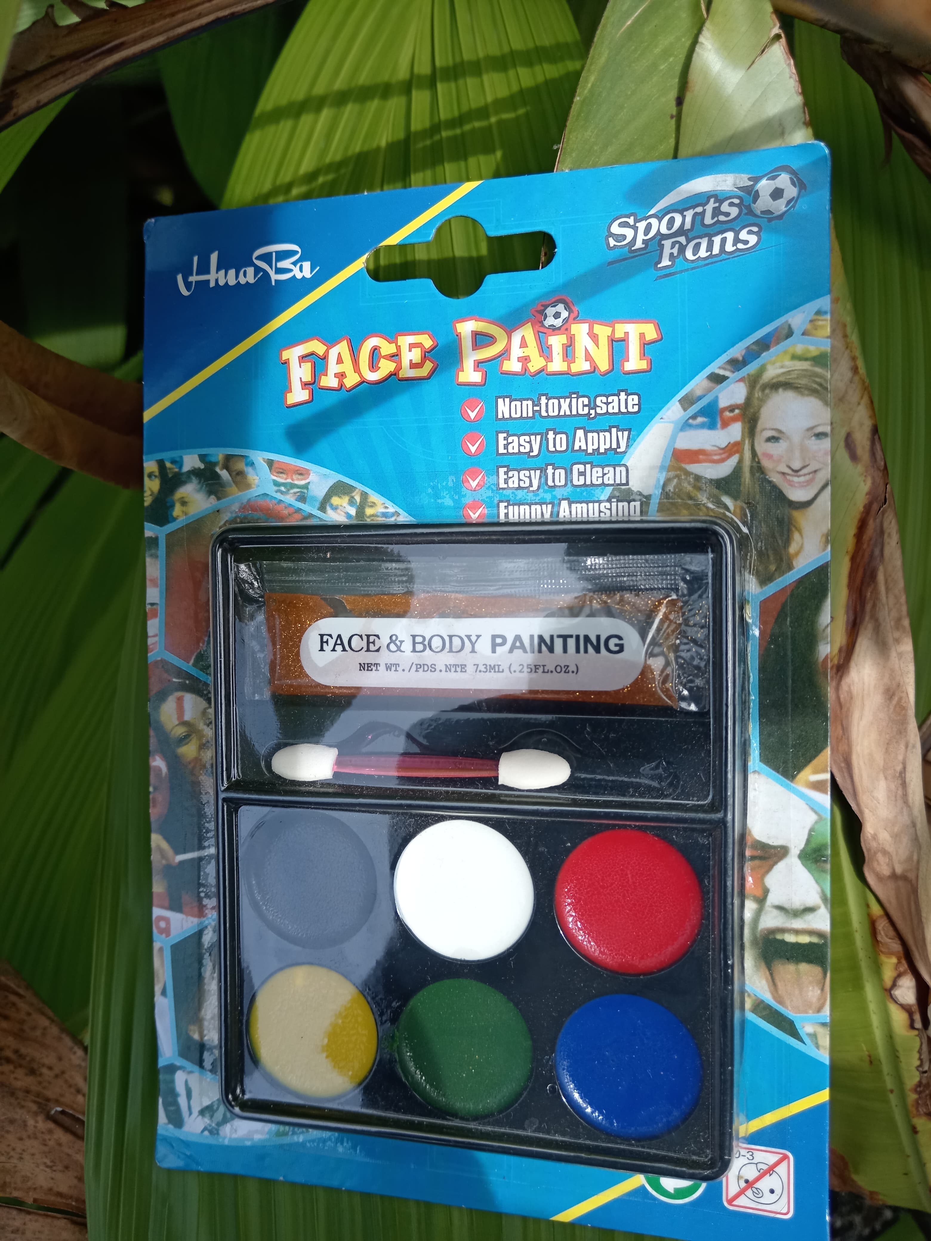 HuaBa Face & Body Paint 6colour set – Premium Stationers