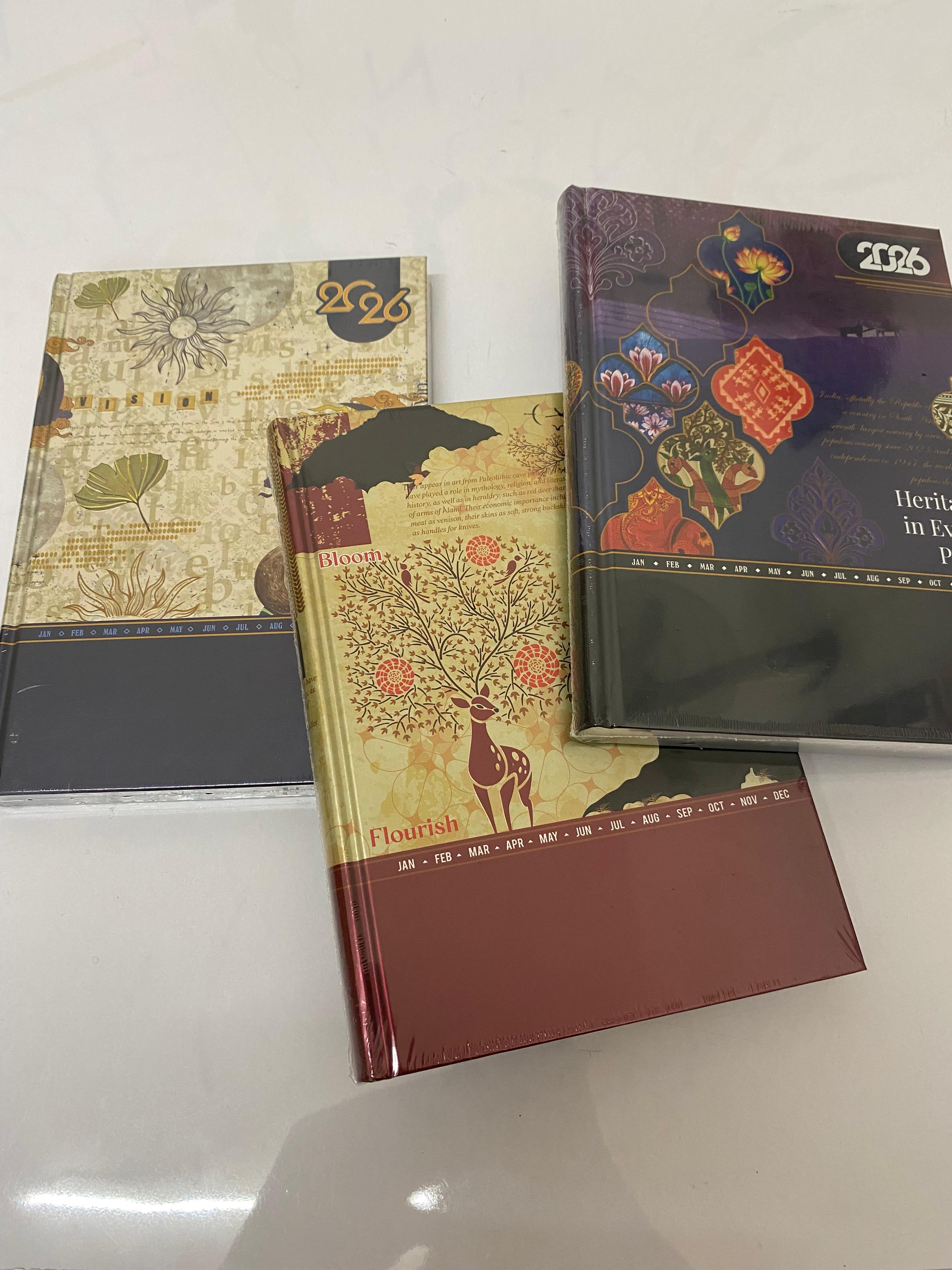 Matrikas Diary Exe Size 2026 Metallic – Premium Stationers