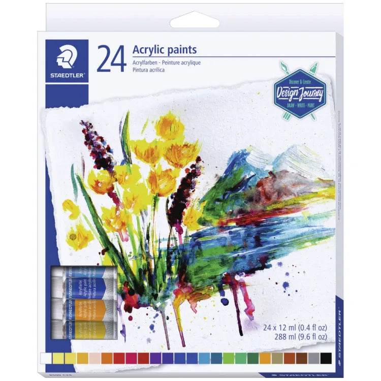 STAEDTLER Acrylic Paints 24c – Premium Stationers