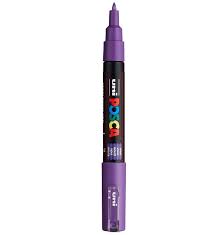 Uni POSCA Permanent Marker (PC-1M) - Purple – Premium Stationers
