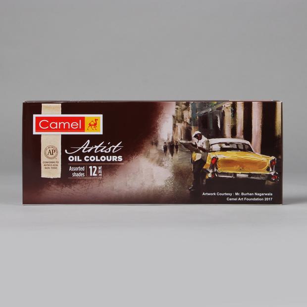 Camel Oil Colours Set Artist (12X9ml) – Premium Stationers