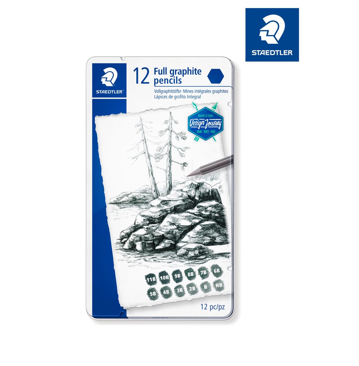 Staedtler Graphite Pencils Set (100G M12) – Premium Stationers